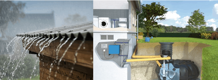 Regnvatten till tvätt och toalett - Ekobyggportalen